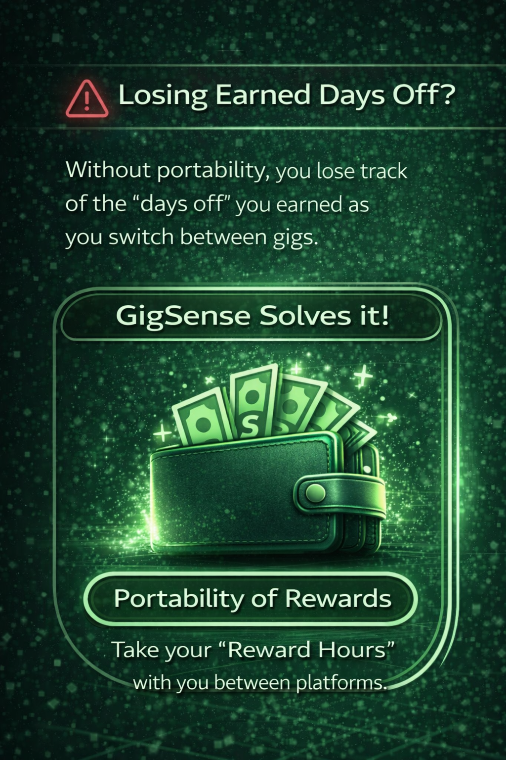 GigSense - Rewards Your Way